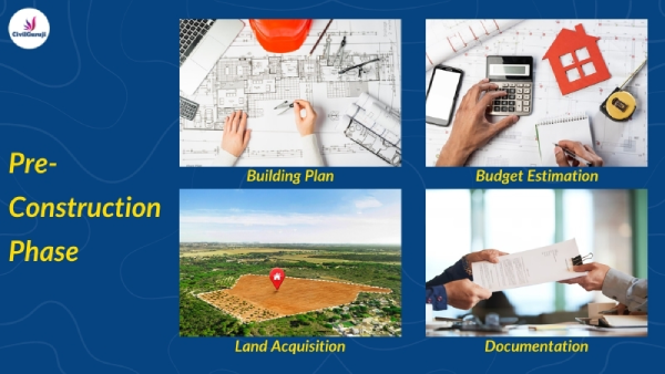pre construction process of building construction